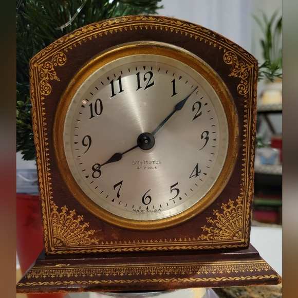 seth thomas | Other | Vintage Made In Usa Seth Thomas Clock Co 8 Day ...